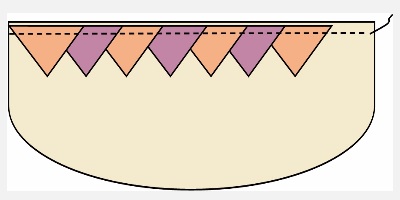 How To Make Prairie Points - Quilting Cubby