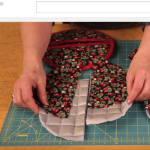 One Hour Pot Holder With A Pocket - Quilting Cubby