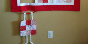 Runaway Quilt Block Hanging In There To Greet You With A Smile ...