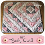 baby quilt pattern using three colors – Quilting Cubby