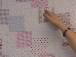 Falling Charms Quilt Romantic Quilting - Quilting Cubby