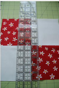 quilting ruler to cut disappearing four patch – Quilting Cubby