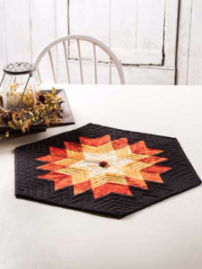 Rock Candy Table Topper Fast And Fun and Creative - Quilting Cubby