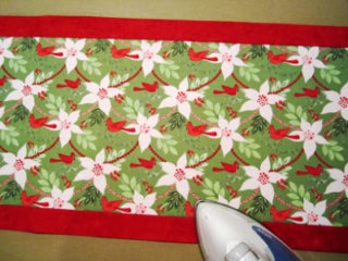 Ten Minute Table Runner Perfect For A Last Minute Gift - Quilting Cubby