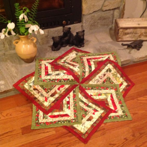 New And Exciting Strata Star Table Topper To Make - Quilting Cubby