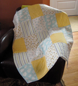 There's No Secret To This Two Hour Cloud 9 Quilt - Quilting Cubby