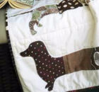 Cute Doxie Quilt 'Ziggy' Will Steal Everyones Heart - Quilting Cubby