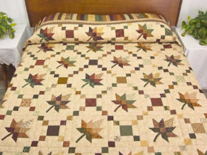 Autumn Leaf Quilt For Anytime Of Year - Quilting Cubby