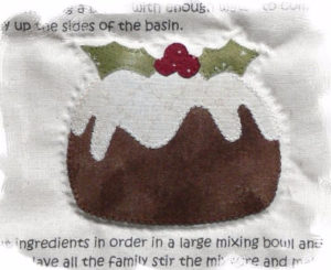 Wall Quilt With Super Easy Pudding Recipe Print Out On The Fabric ...