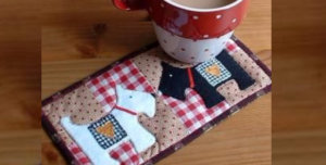 Scottie Dog Mug Rug Lets Meet For Coffee After A Walk In The Park ...