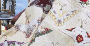 A Charming Vintage Hankie Butterfly Quilt - Quilting Cubby