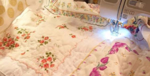 Vintage Hanky Quilt Could Be Your Best Work Of Art - Quilting Cubby