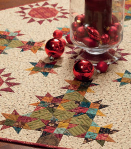 Twinkle Trees Table Topper For Christmas Tidings - Quilting Cubby