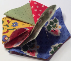 Hexie Coasters In A Flash - Quilting Cubby