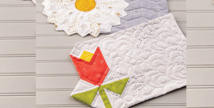 A Tulip Mug Rug Is So Pretty For Spring - Quilting Cubby