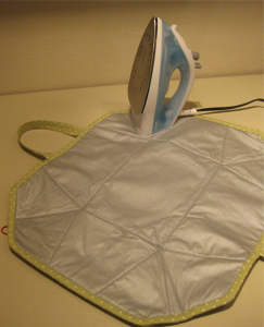 Sew Your Own Heat Proof Iron Caddy - Quilting Cubby