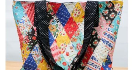 Jelly Roll Windsor Tote - Quilting Cubby